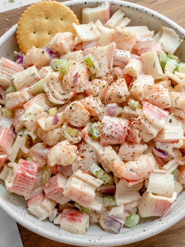 Seafood Salad - Balance With Jess