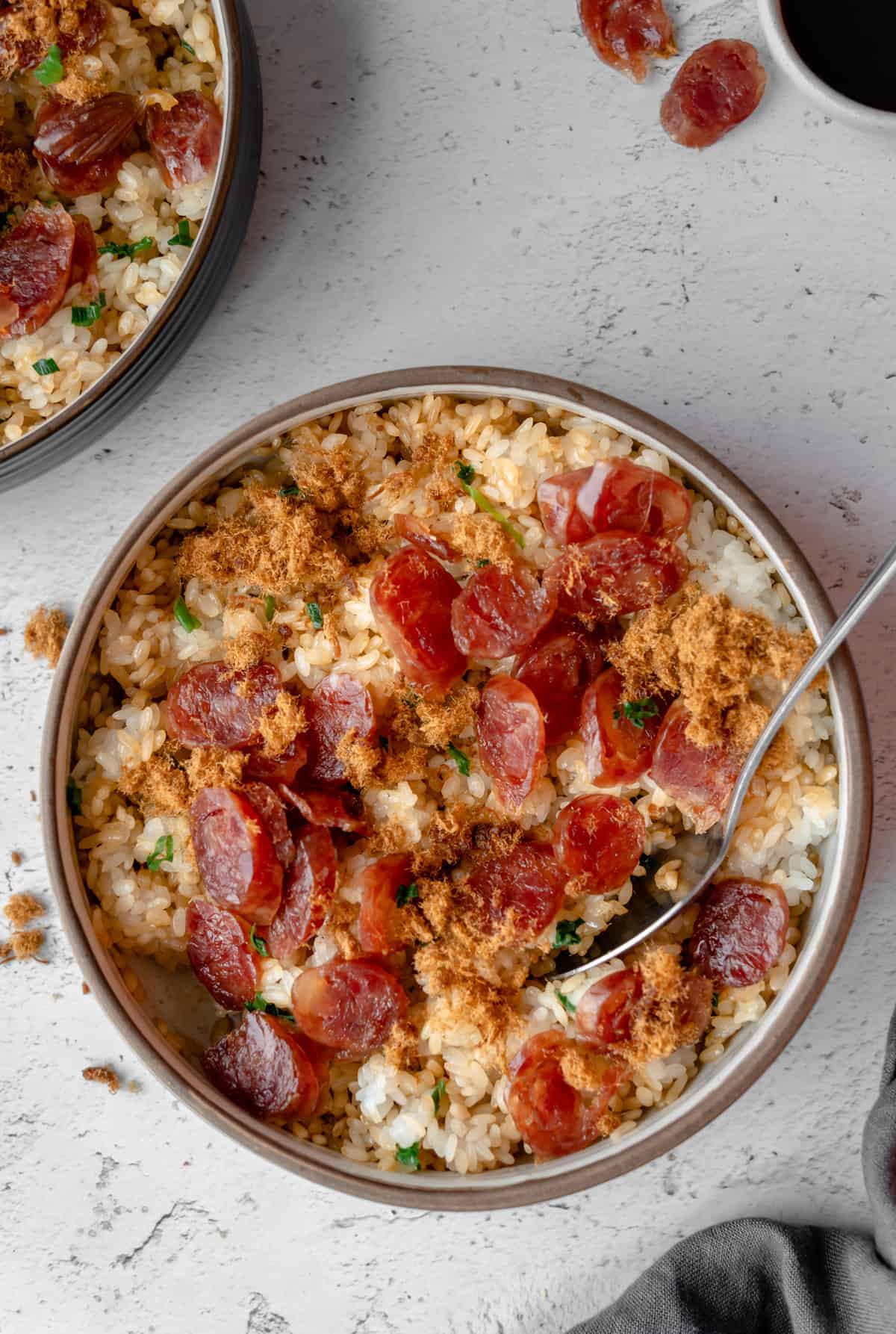 Vietnamese Sticky Rice with Chinese Sausage (Xoi Lap Xuong) - Balance ...