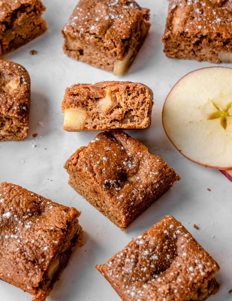 Healthy Apple Chai Bars - Balance With Jess