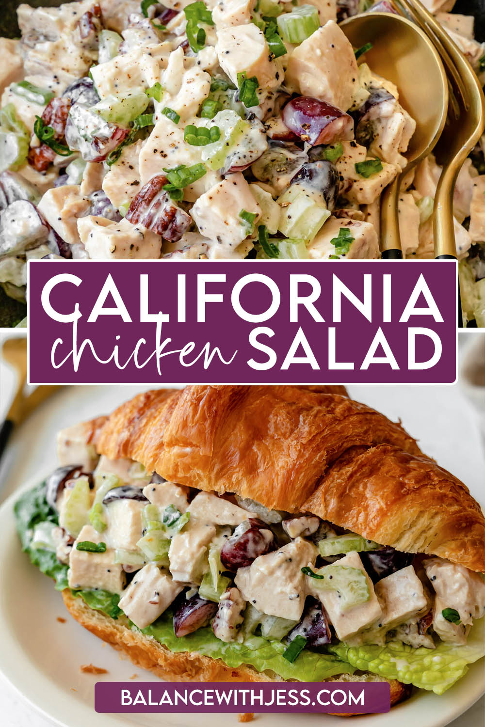 California Chicken Salad - Balance With Jess