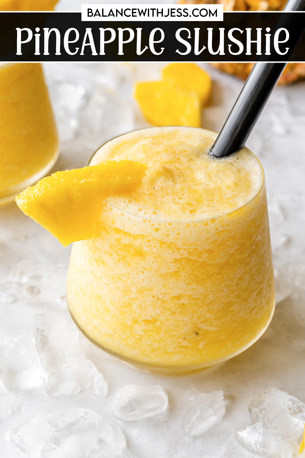 Pineapple Slushie - Balance With Jess