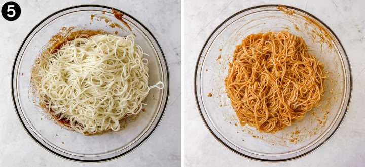 Bibimmyeon (Korean Cold Spicy Noodles) - Balance With Jess