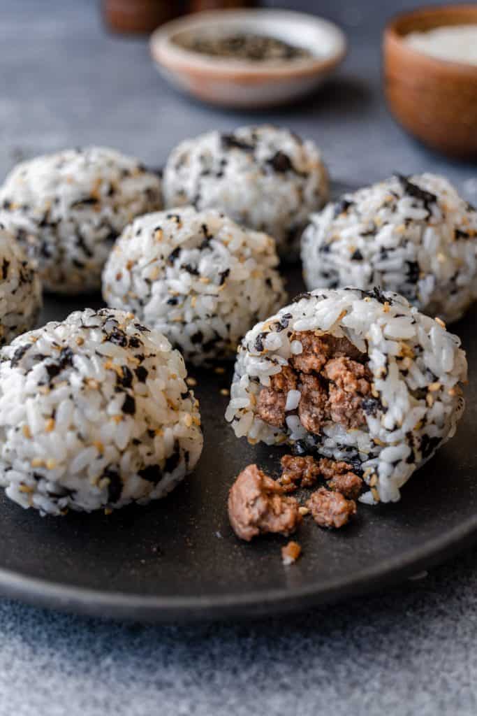 Jumeokbap (Korean Rice Balls) - Balance With Jess