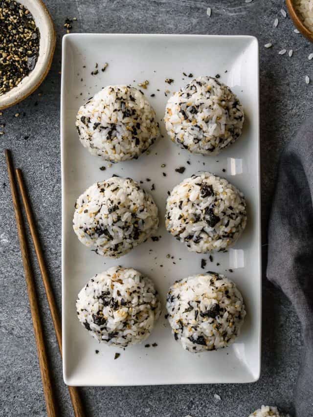 Jumeokbap (Korean Rice Balls) - Balance With Jess