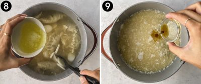 Dduk Mandu Guk (Korean Rice Cake and Dumpling Soup) - Balance With Jess