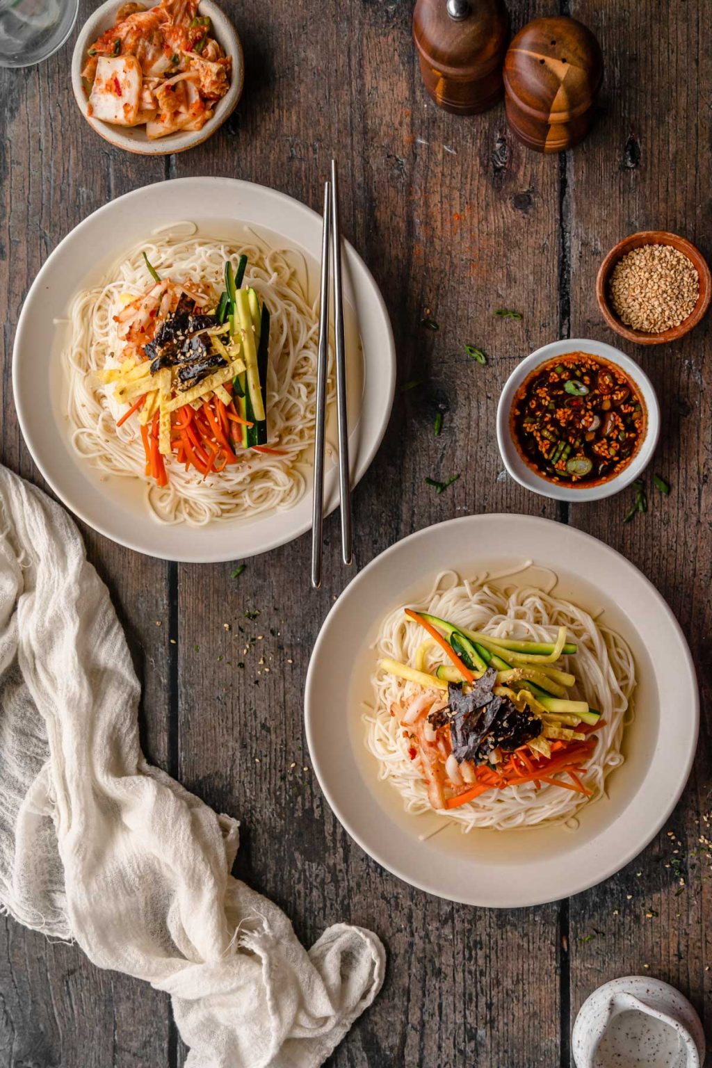 Janchi Guksu (Korean Banquet Noodles) - Balance With Jess