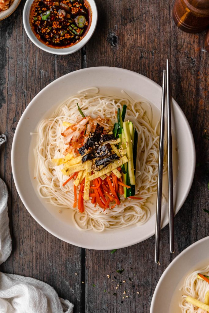 Janchi Guksu (Korean Banquet Noodles) - Balance With Jess