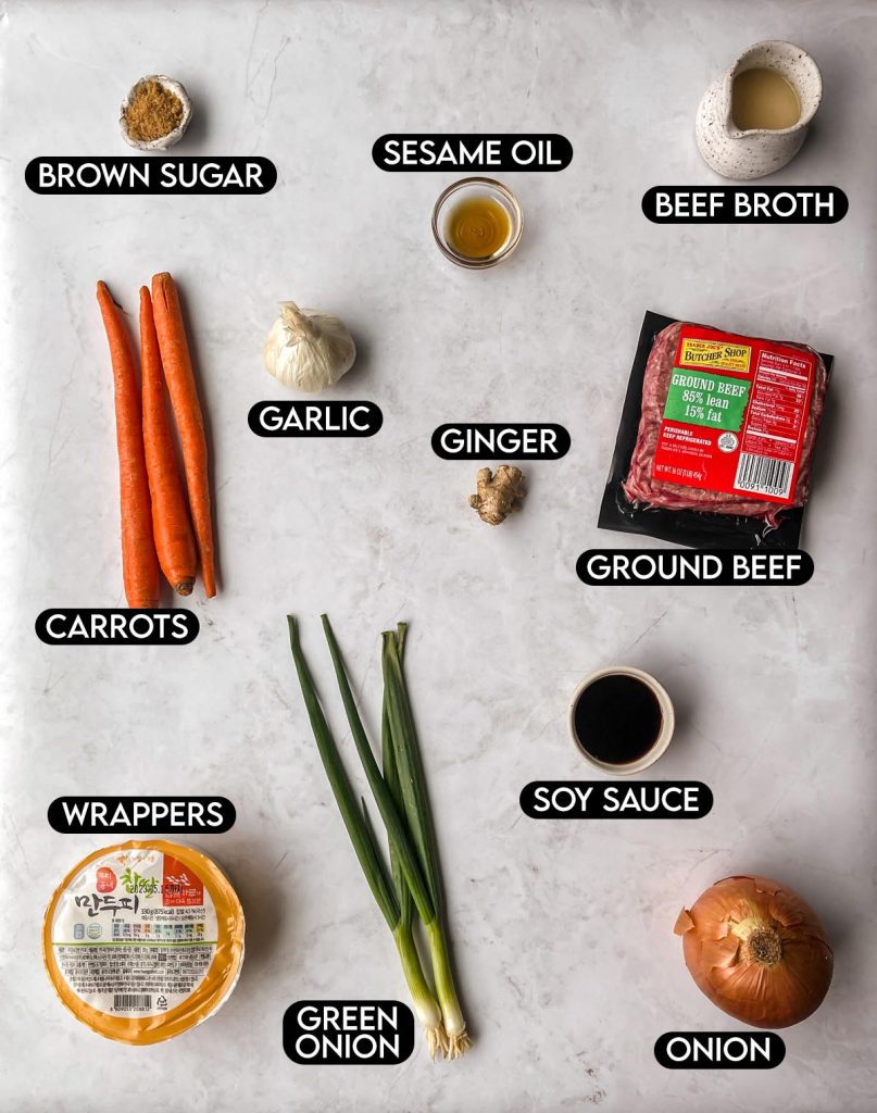 Beef Bulgogi Mandu (Korean Beef Dumplings) - Balance With Jess