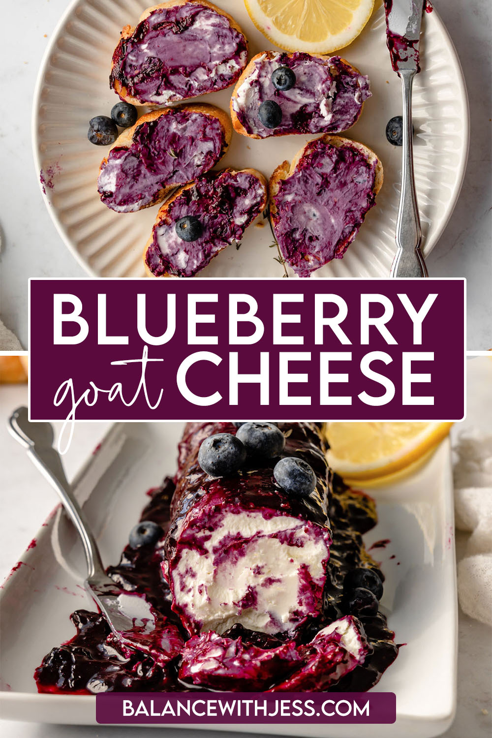 Blueberry Goat Cheese - Balance With Jess