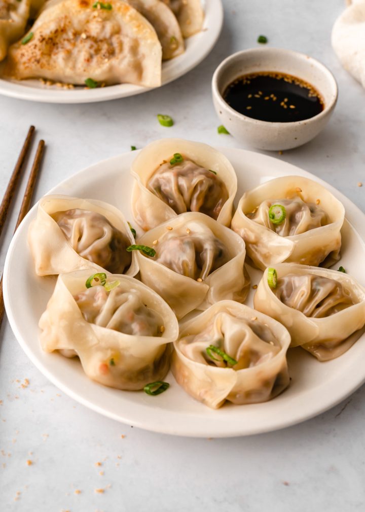 Beef Bulgogi Mandu (Korean Beef Dumplings) - Balance With Jess