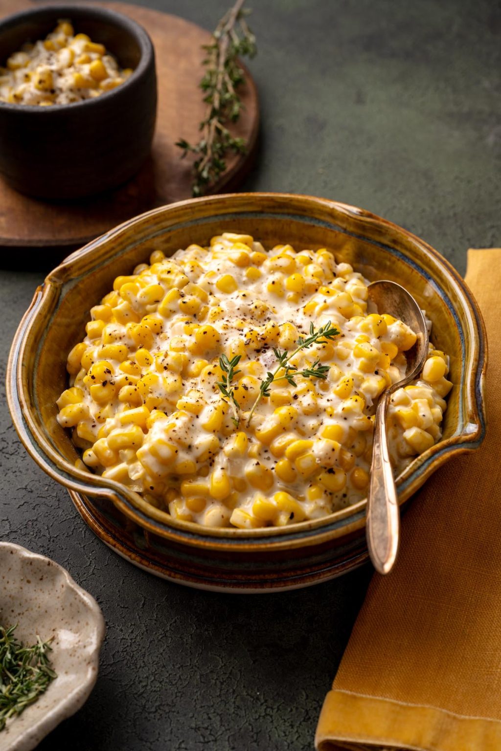 Truffle Creamed Corn - Balance With Jess