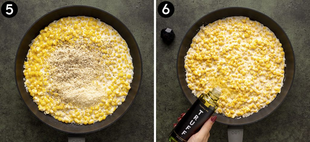 Truffle Creamed Corn - Balance With Jess